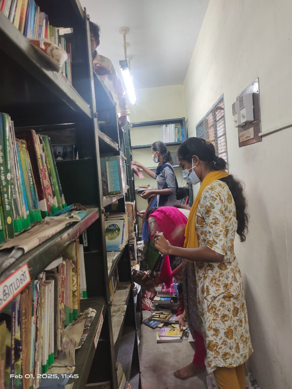 TEAM Payilagam's Meaningful Saturday at Velachery Government Library