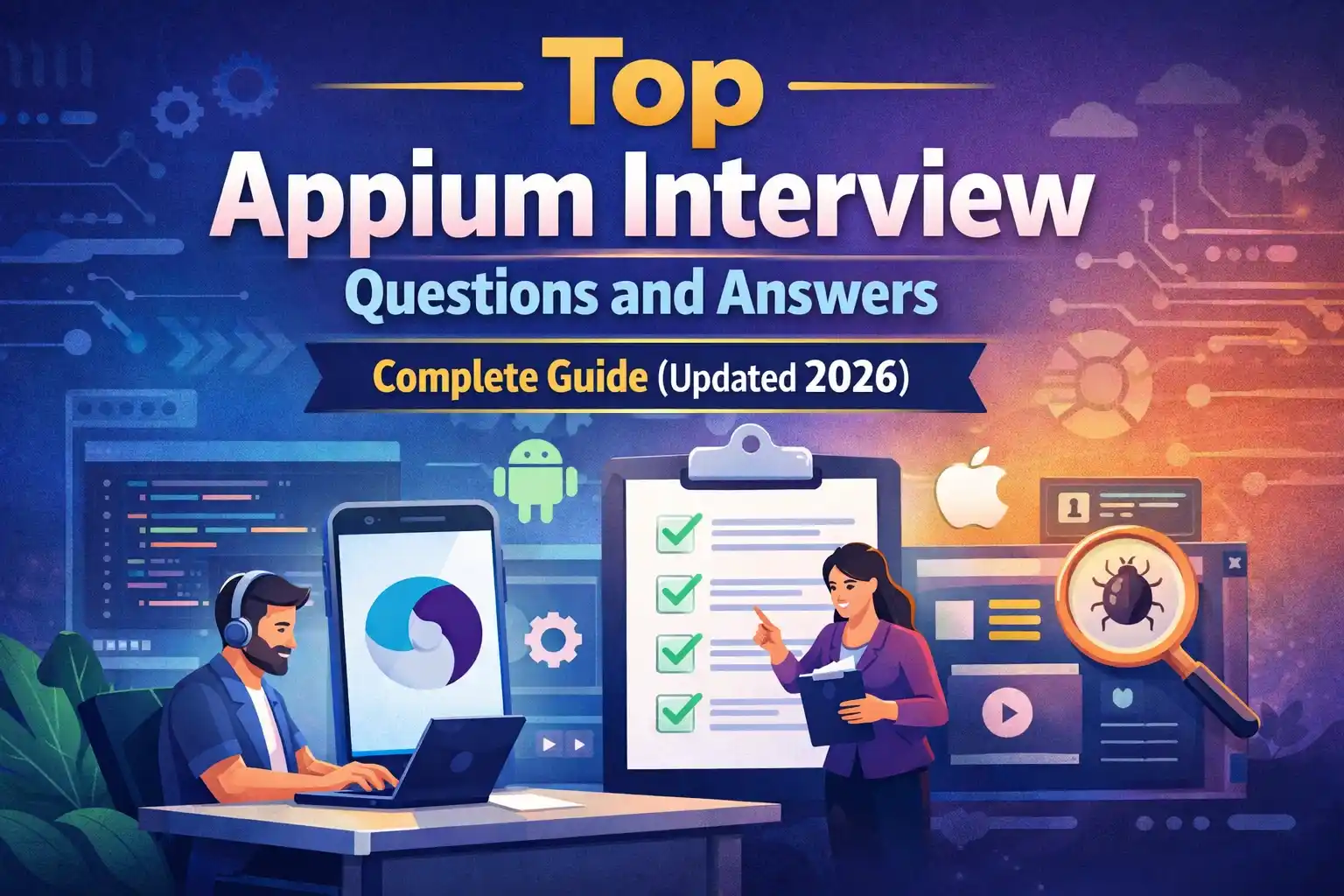 Top Appium Interview Questions and Answers – Ultimate Guide (Updated 2026)