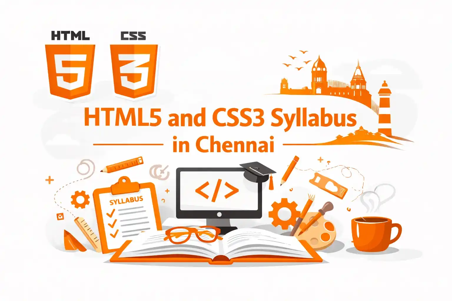 HTML5 and CSS3 Syllabus in Chennai at Payilagam